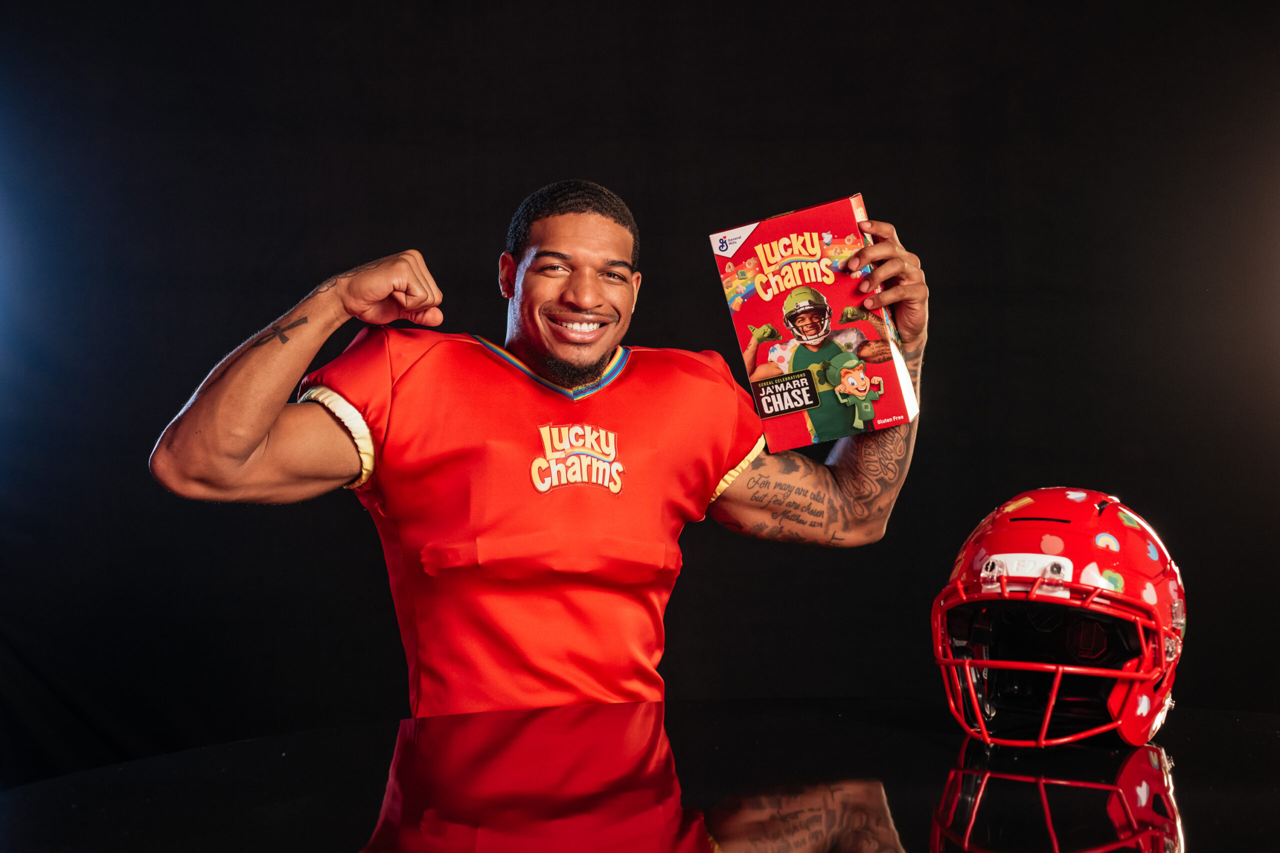NFL Star WR's Jefferson, Chase, and St. Brown Unveil Custom Cereals ...